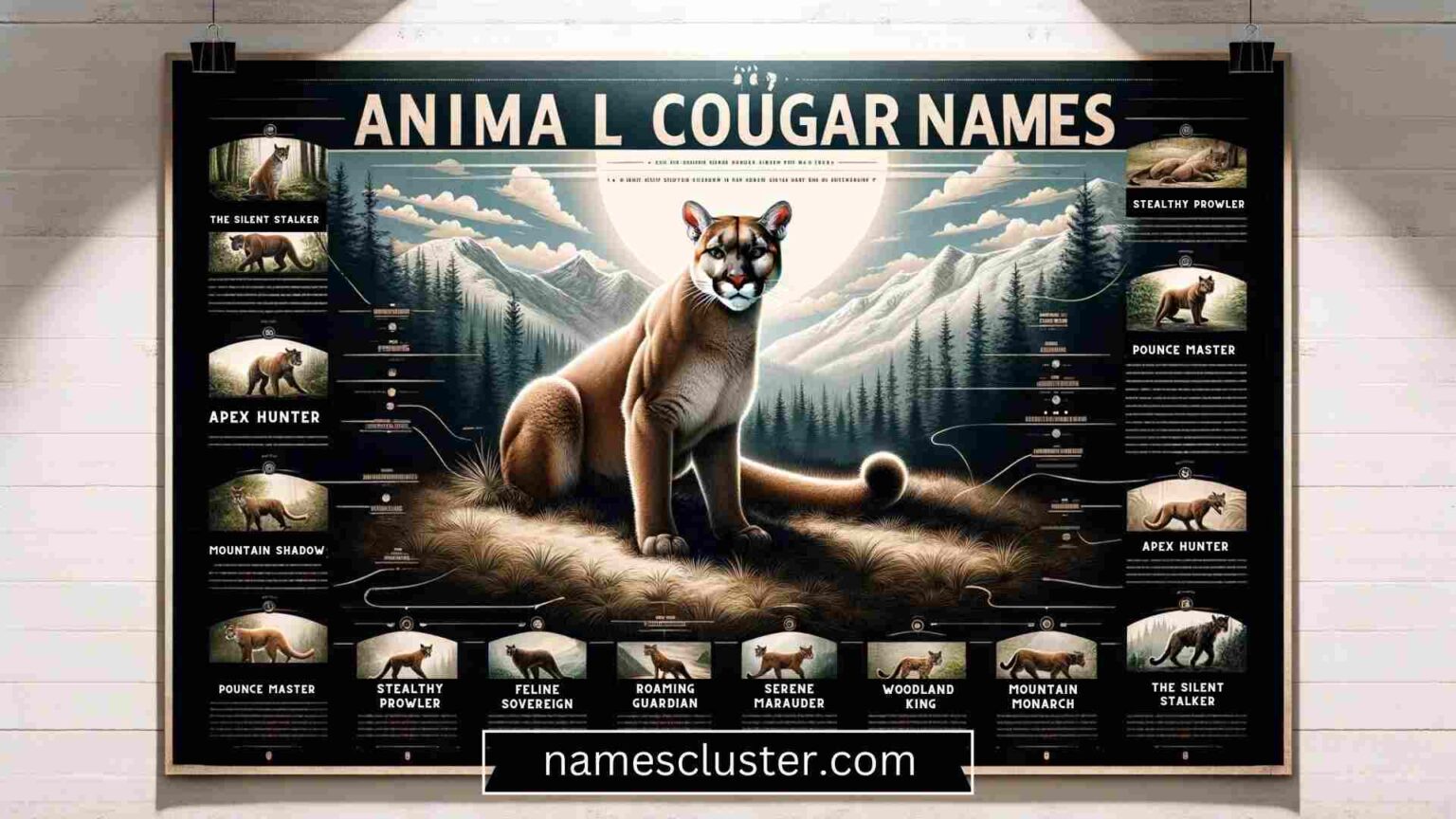 200+ Best and Unique Cougar Names