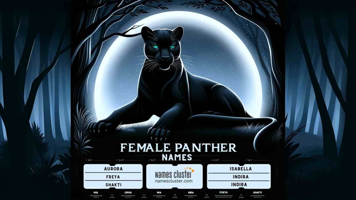 100+ Best And Famous Panther Names