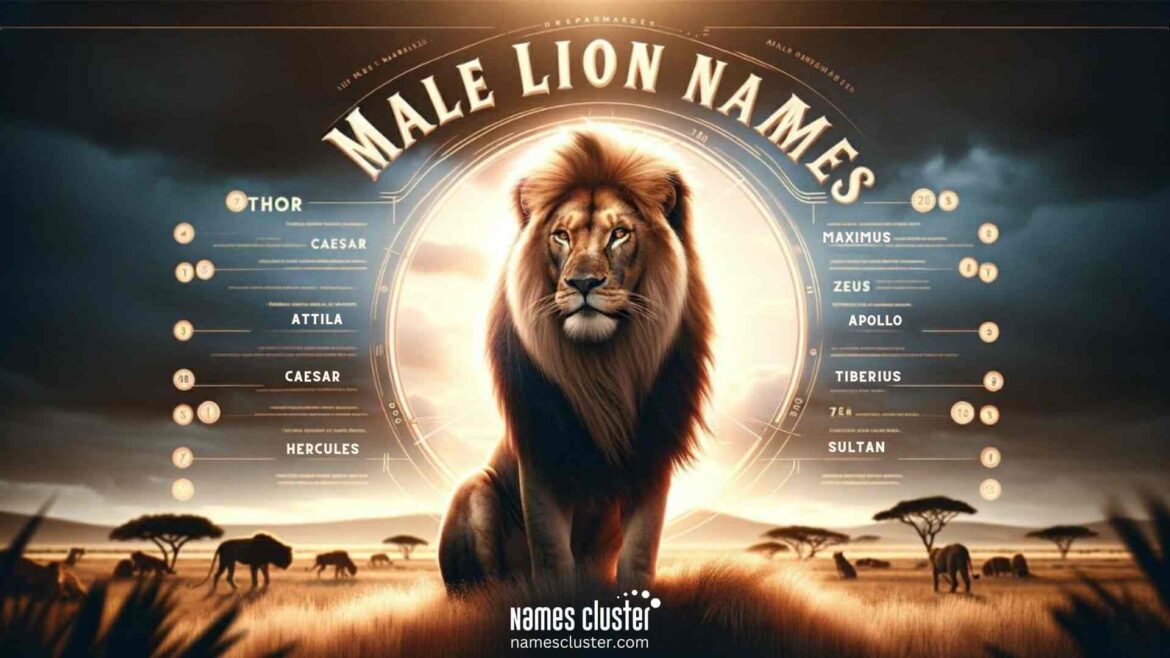 200+ Lion Names Fit for the Jungle's Supreme