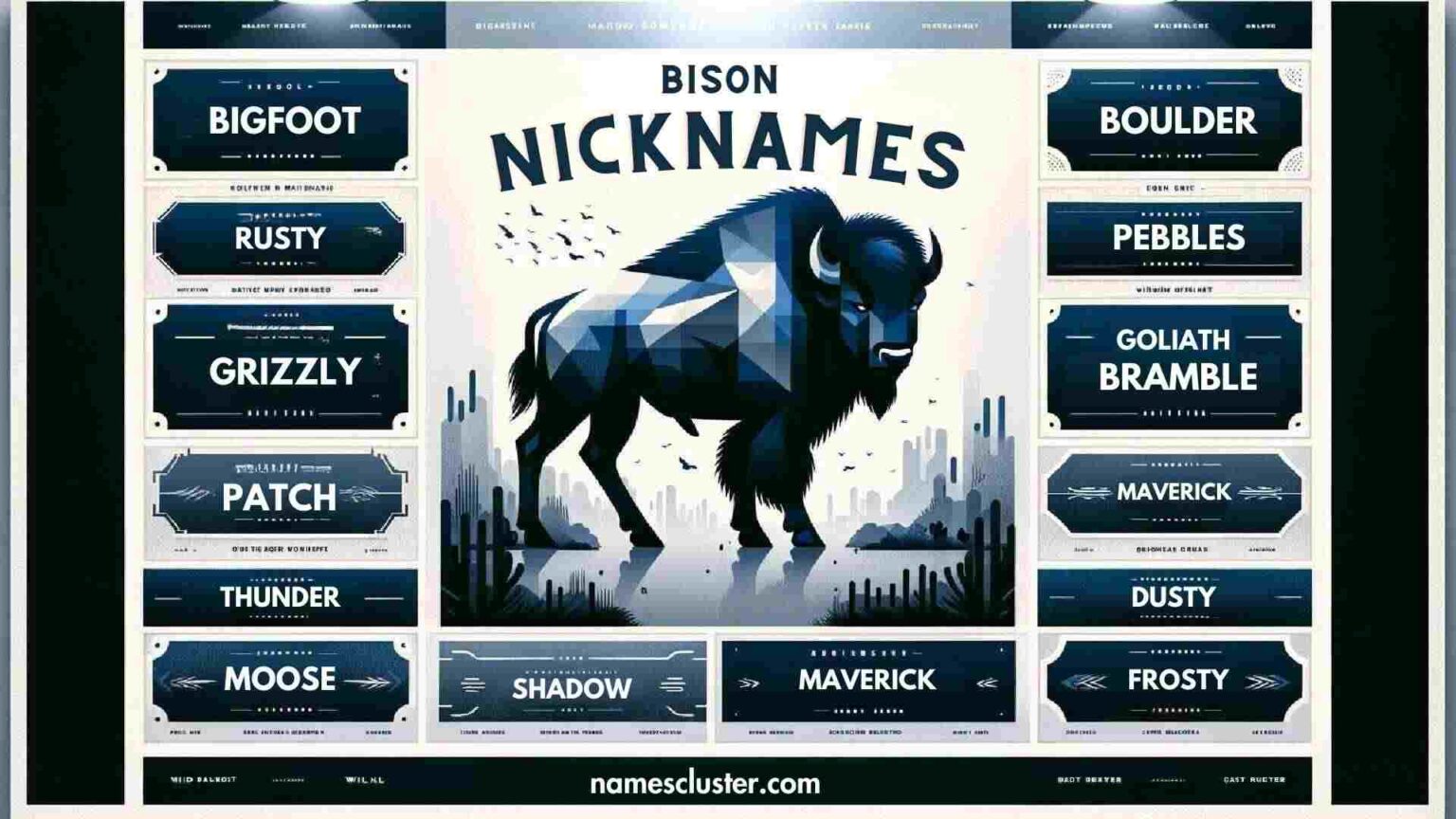 325+ Best Bison Names For Your Powerful Pet