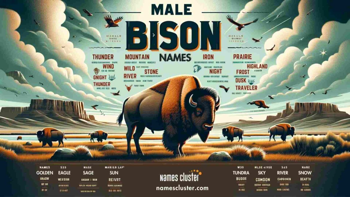 325+ Best Bison Names For Your Powerful Pet